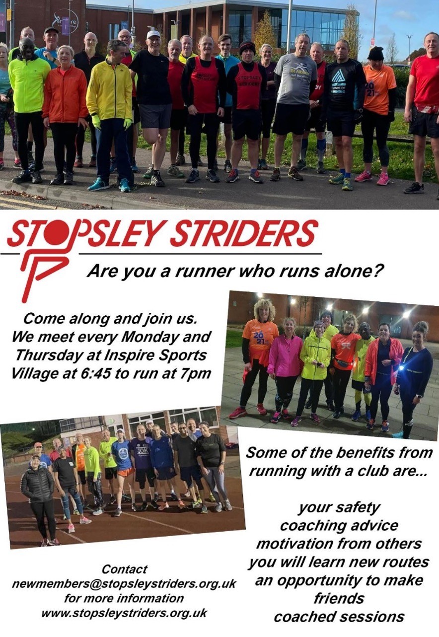 Thinking Of Running With Us – Stopsley Striders